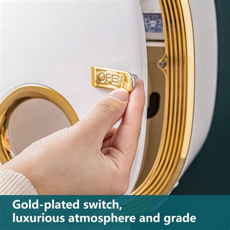 Badubg Кутия за тоалетни кърпички Полезна инсталация без пробиване