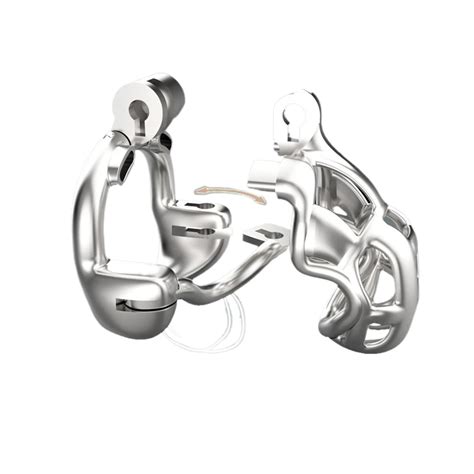 Male Penis Lock Sm Training Abstinence Toys Chastity Lock Double Lock