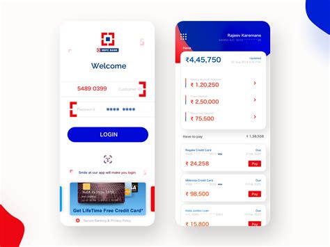 HDFC Bank App Retail Redesign IOS
