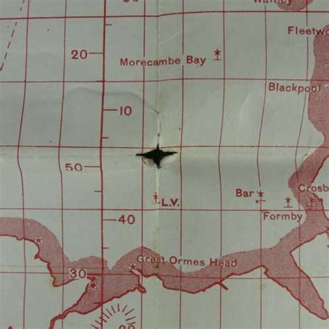 Raf Plotting Map Englandwales 1943