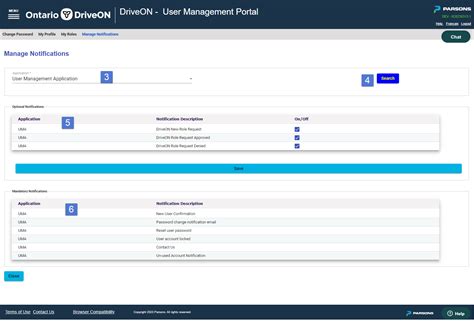 Manage Notifications Ontario Vic