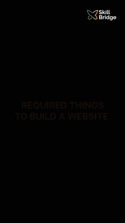 Skillbridge Hub On Linkedin 🚀 Ready To Launch Your Own Website 🌐 Essential Tools And Skills You
