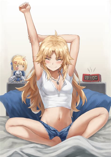 Artoria Pendragon Saber Mordred And Mordred Fate And More Drawn By Tonee Danbooru