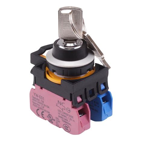 Cw4k 3ae11n1 3 Position Metallic Maintained Key Switch