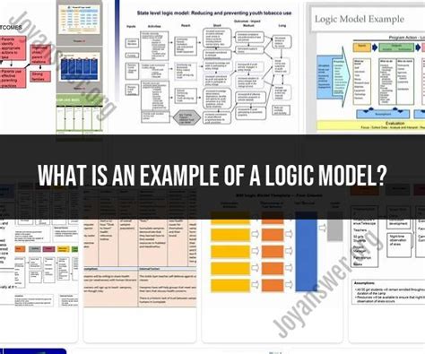 Logic Model Example Visualizing Program Impact JoyAnswer Org