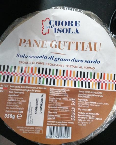 Pane Guttiau Cuore Dell Isola