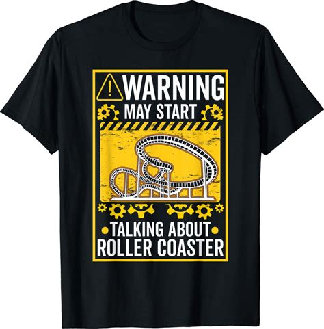 Roller Coaster Amusement Park Roller Coaster T Shirt