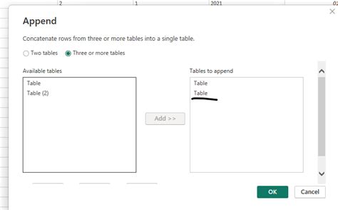 Solved Deleting Columns From Appended Manual Excel Tables Microsoft Fabric Community