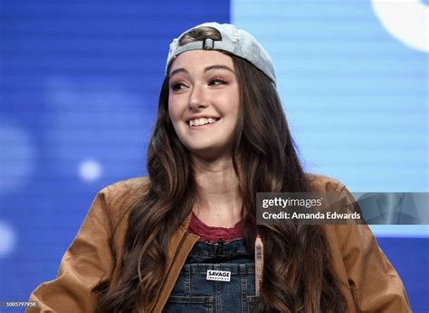 Rachel Pizzolato Of Mythbusters Jr Speaks Onstage During The News