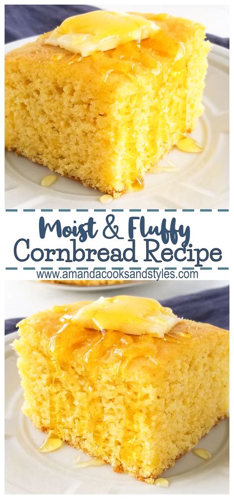 Amazing Moist Cornbread Recipe