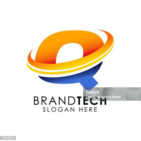 편지 Q 아이콘 기호 디자인 템플릿입니다 디지털 기술 웹 아이콘 벡터 3차원 형태에 대한 스톡 벡터 아트 및 기타 이미지 3