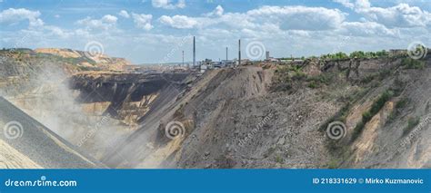 Copper Mine And Smelting Complex Of Zijin Bor Copper In Bor Serbia Stock Image Image Of