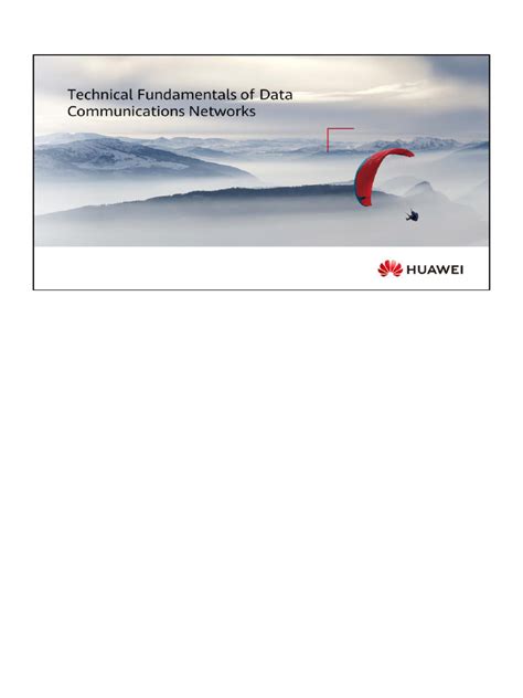 En02 Technical Fundamentals Of Data Communications Networks Pdf Computer Network Network
