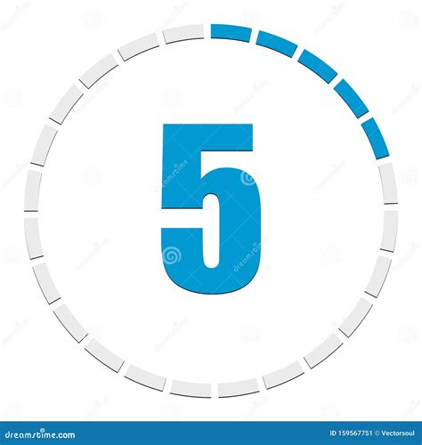 Progress Completion Step Indicator Segmented Circle As Duration Progress Completion Step Indicator Segmented Circle As Duration