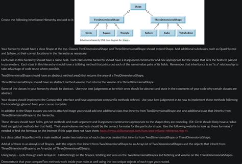 Solved Create The Following Inheritance Hierarchy And Add To
