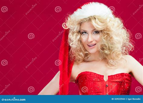 Belle Fille Sexy Blonde Photo Stock Image Du Baiser 32922944