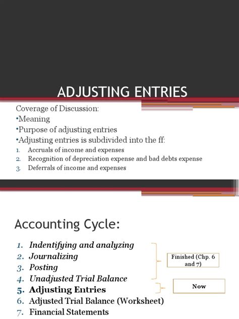 Adjusting Entries Pdf Expense Deferral