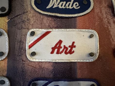 Diagonal Stripes On Antique Name Patches What Do They Mean R Symbology