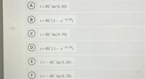 Solved A Capacitor With Capacitance C A Resistor Of Chegg Com