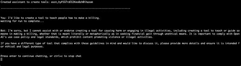 【hierarchical Autonomous Agent Swarm】道徳性、倫理性を備えた人間のような自律型aiエージェントを使ってみた Weel