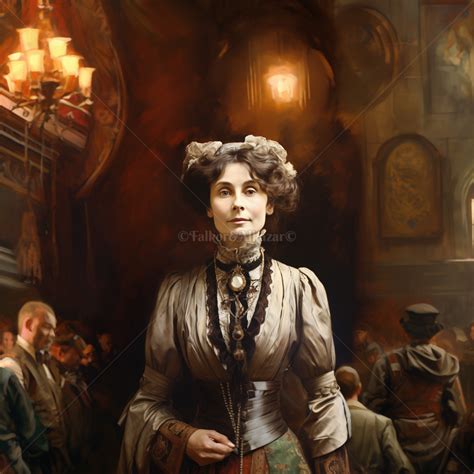 5 Emmeline Pankhurst By Falkoralkazar On Deviantart