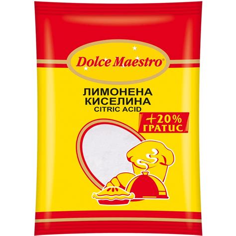 Лимонена Киселина Dolce Maestro Ebagbg