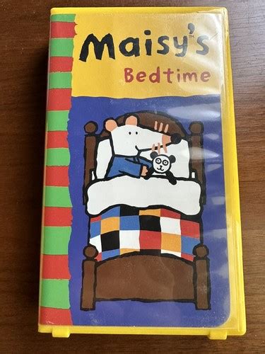 Maisys Bedtime Vhs 1999 Animated Mouse Yellow Clamshell 96898472036