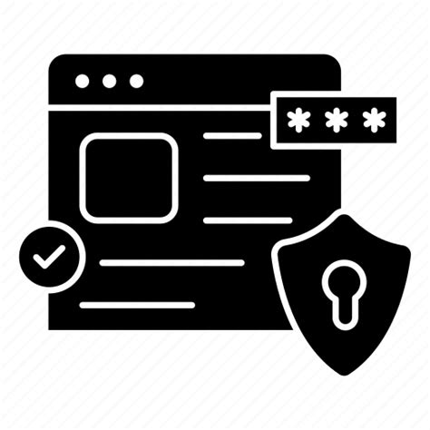 Web Security Protection Secure Website Safety Encrypted Icon