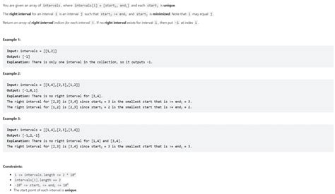 436 Find Right Interval Kickstart Coding