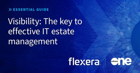 visibility the key to effective it estate management flexera guide