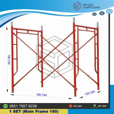 Promo Scaffolding Tinggi 190 Cm 1 Set Steger Besi Termurah Se Jakarta And Tangerang Kualitas Sni