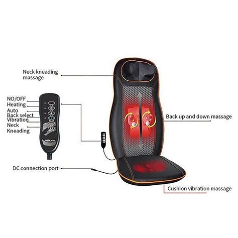 Shiatsu Portable Back And Neck Massager For Pain Relief With Roller