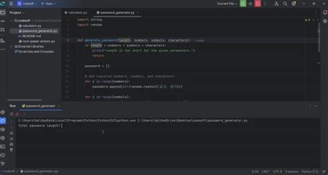 Python Programming Internship Codsoft Passwordgenerator Gouri Verma