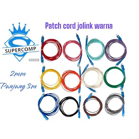 Jual Patchcorepatchcord Jolink Warnajolink Color Shopee Indonesia