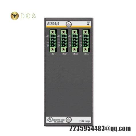 Bachmann Ai2044 Advanced Analog Input Module Bentlydcs Automation