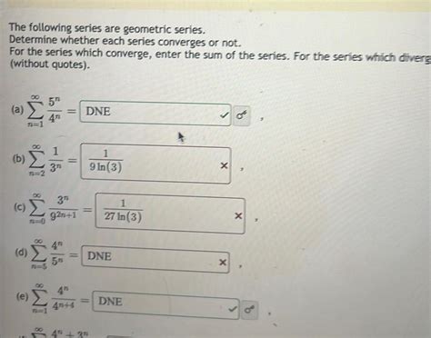 [answered] The Following Series Are Geometric Series Determine Whether Kunduz