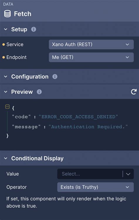 Low Code Authentication With Xano Rest Api The Draftbit Community Artofit