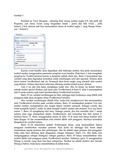 Cara Membuat Kalkulator Dengan C Pdf
