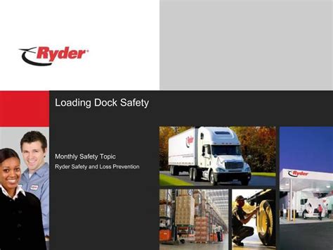 PPT Loading Dock Safety PowerPoint Presentation Free Download ID
