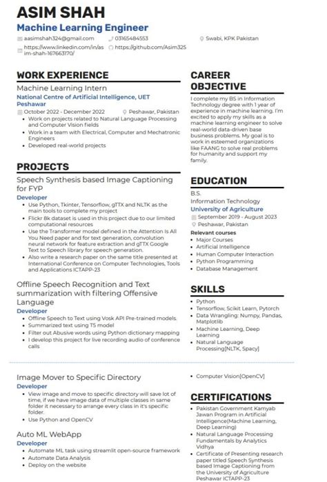 Ahmad Anis On Linkedin Asim Shah Is Looking For A Job In Machine