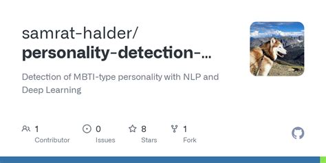 Github Samrat Halderpersonality Detection With Bert Robert