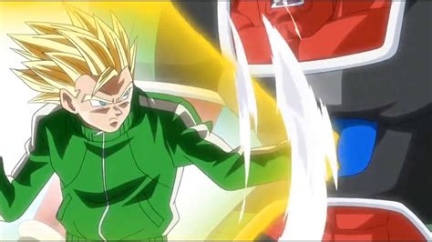 [드래곤볼 Z 부활의 F] 손오반의 초사이어인 변신 Youtube