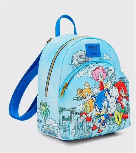 Loungefly Sonic The Hedgehog Sonic And Friends Mini Backpack New £43 43