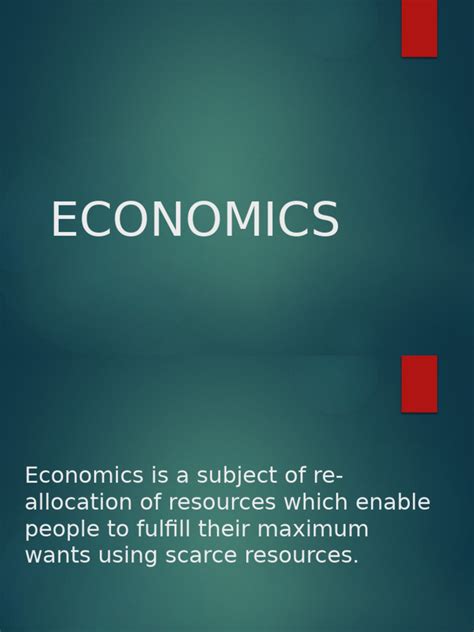 1 Section 1 Basic Economic Problem Pdf Labour Economics Opportunity Cost