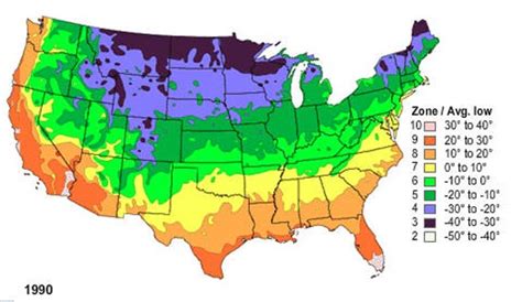 Ohio Plant Hardiness Zone Map