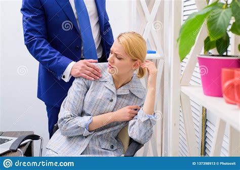 Boss Or Manager Molesting Female Employee In Workplace Lustful Boss