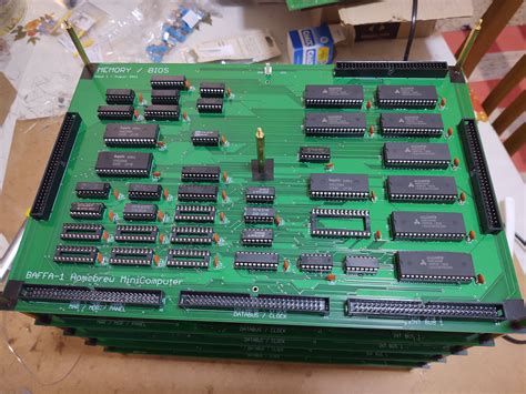Baffa 1 Homebrew CPU Minicomputer Hackaday Io