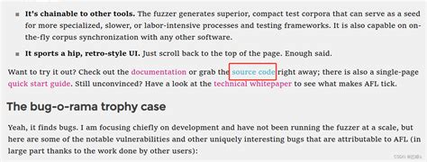 Afl入门教学——安装和使用 Csdn博客 Afl入门教学——安装和使用 Csdn博客