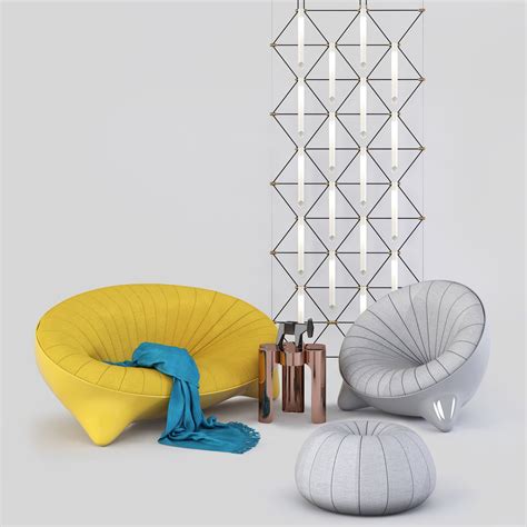 소파 세트 명사 컬렉션 Alexandre Boucher 플로어 램프 3d 모델 29 Max Fbx Unknown Obj Free3d