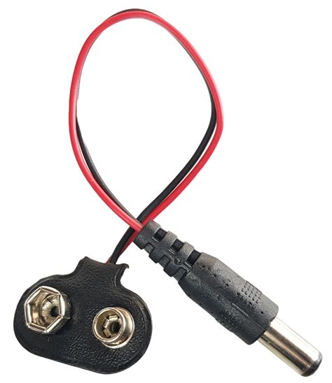 Diyables 9v Battery Clip With Dc 55mm X 21mm Male Plug For Arduino Esp32 Esp8266 Raspberry Pi Diyables 9v Battery Clip With Dc 55mm X 21mm Male Plug For Arduino Esp32 Esp8266 Raspberry Pi